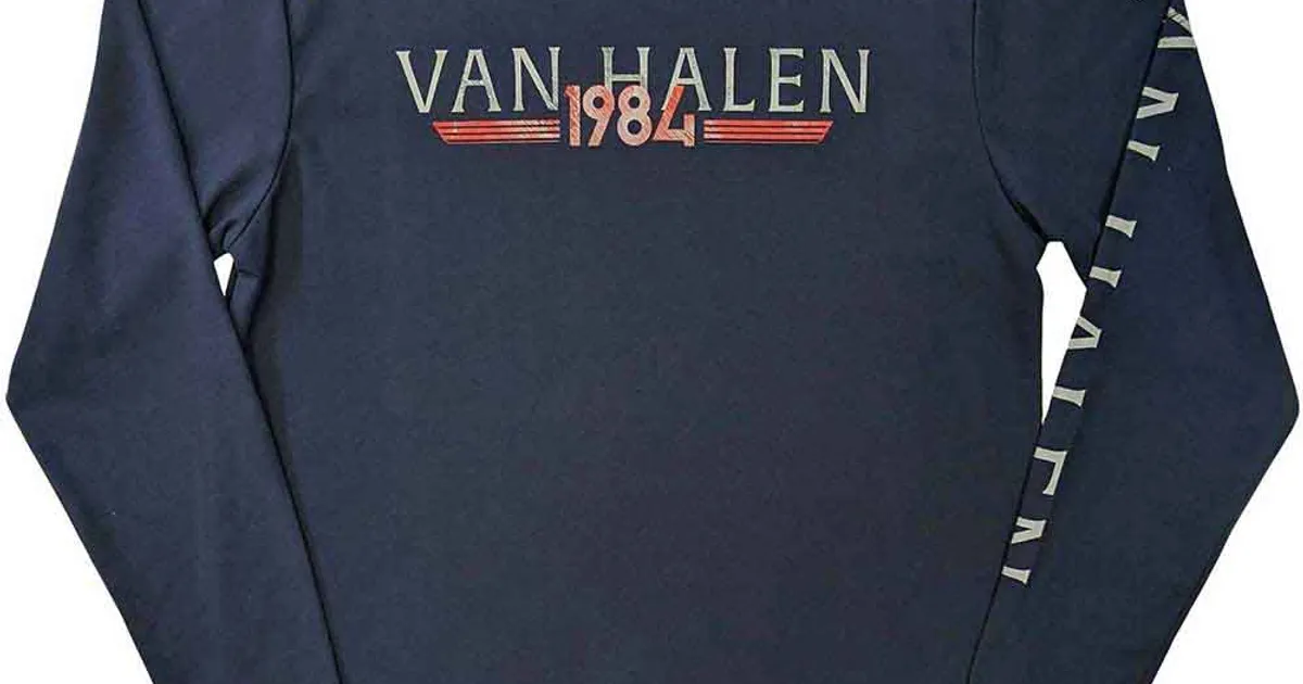 Van Halen Long Sleeve T Shirt - '84 Tour