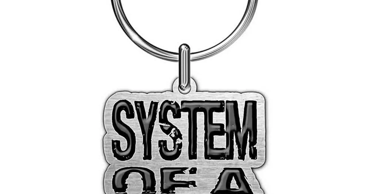System Of A Down Standard Keychains - Logo