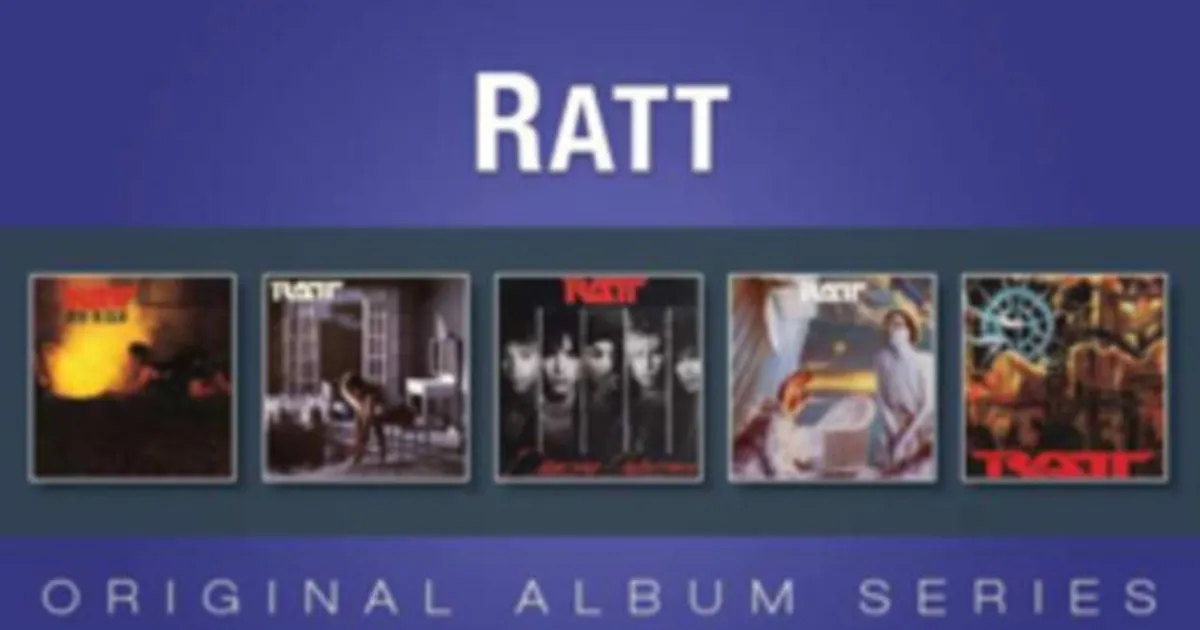 Ratt CD - Original Album Series