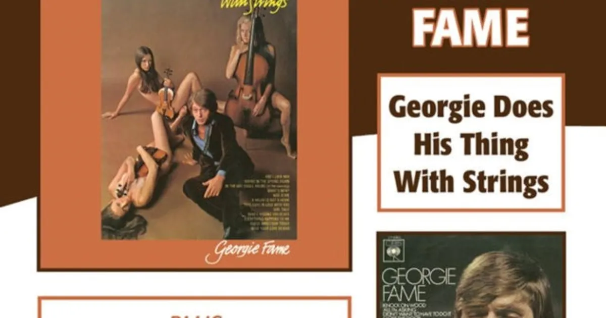 Georgie Fame CD - Georgie Does His Thing With Strings / Knock On Wood E ...
