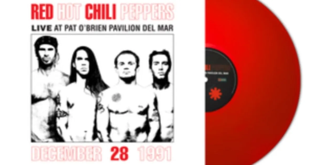 Red Hot Chili Peppers LP Vinyl Record - At Pat O Brien Pavilion Del Mar ...