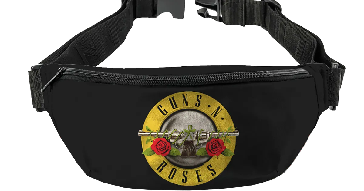 Rocksax Guns N' Roses Bum Bag - Roses Logo