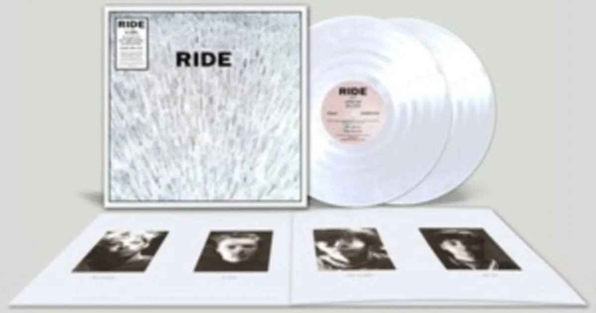 Ride LP Vinyl Record - 4 Eps (White Vinyl)