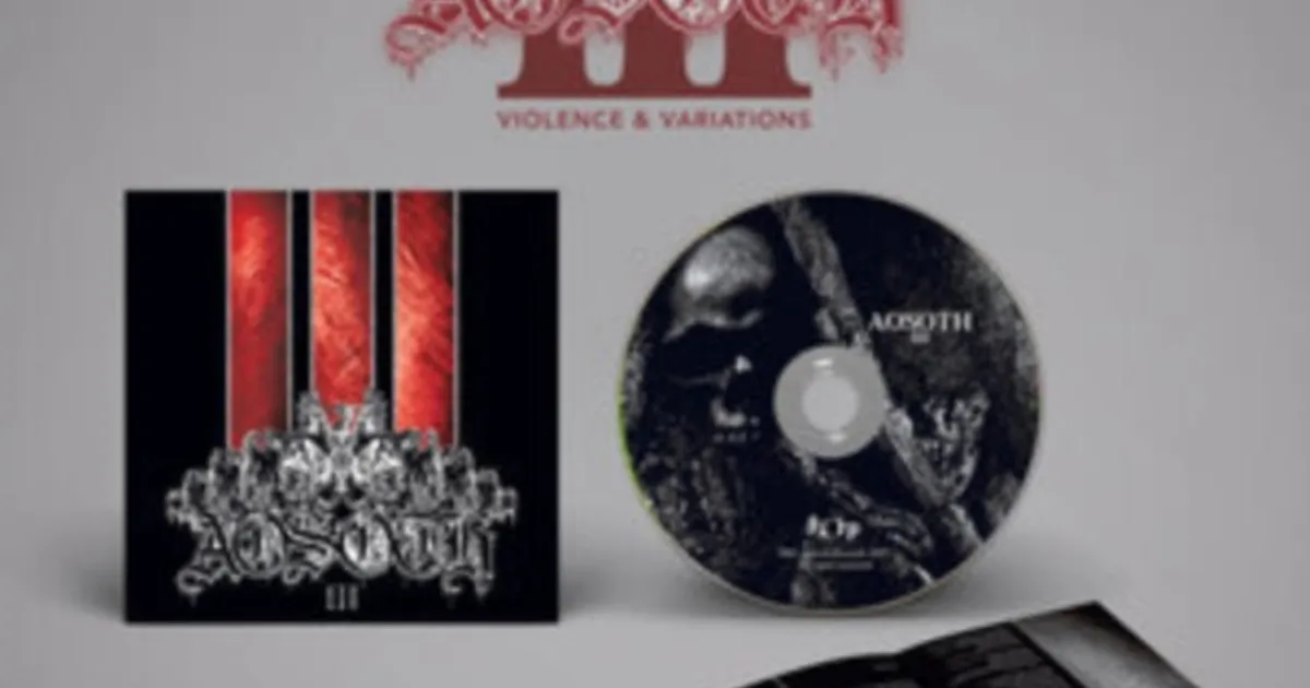 Aosoth CD - Iii - Violence & Variations (Re-Issue)