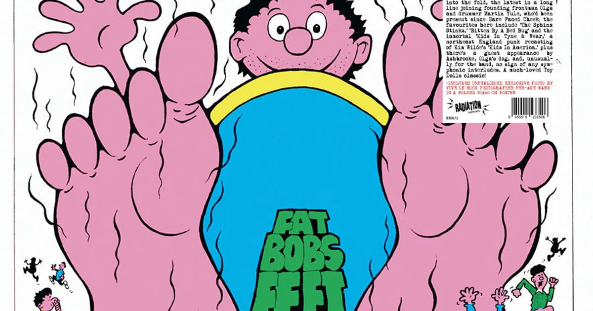 The Toy Dolls LP - Fat Bobs Feet (+Poster)