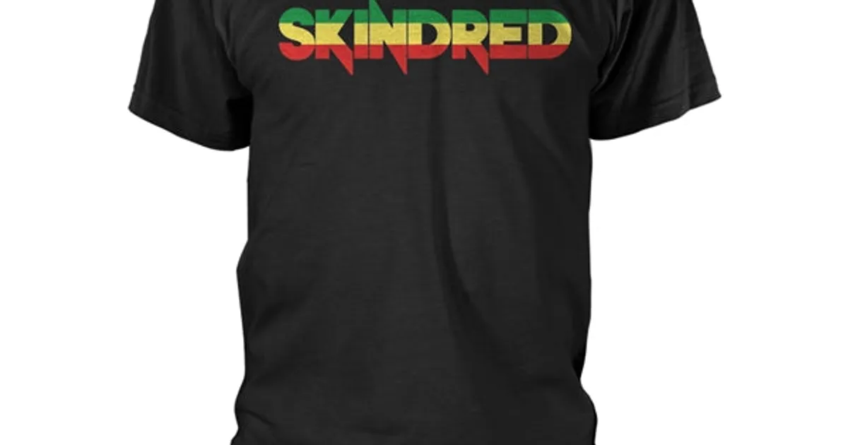 Skindred T Shirt - Rasta Logo