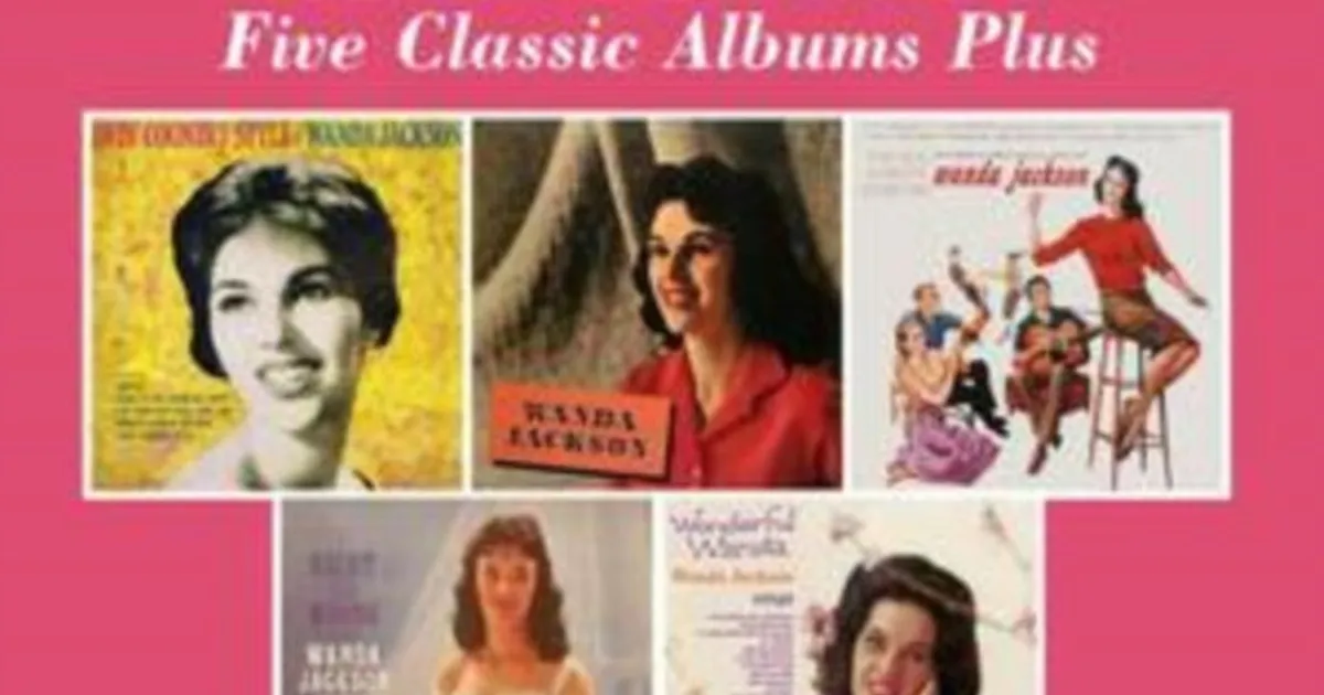 Wanda Jackson CD - Five Classic Albums Plus