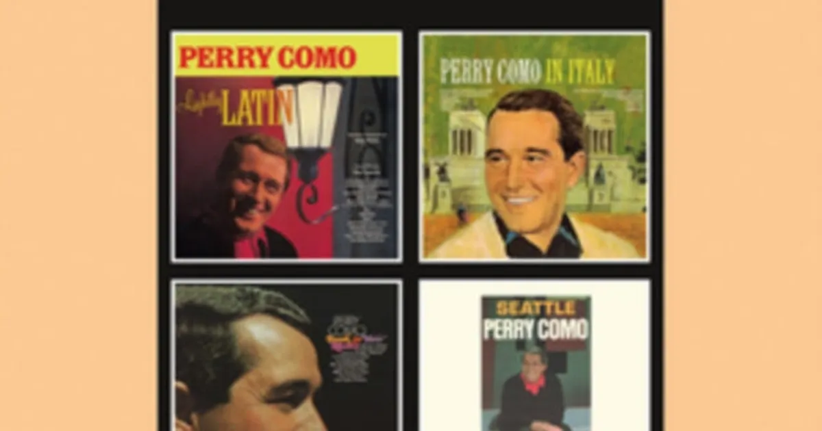 Perry Como CD - Lightly Latin / In Italy / Look To Your Heart / Seattle
