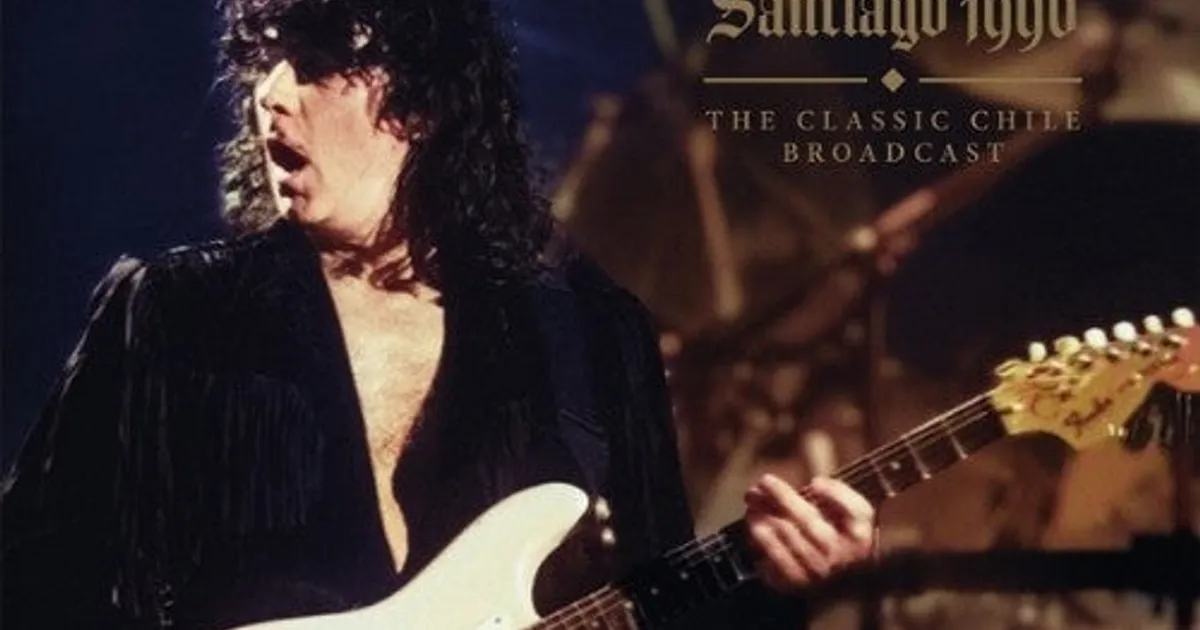 Rainbow LP - Santiago 1996 (Clear Vinyl)