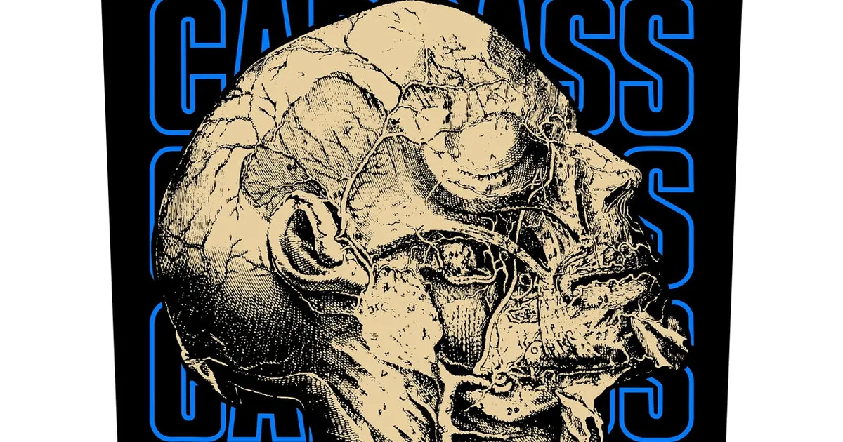 Carcass Back Patch - Necro Head (Backpatch)