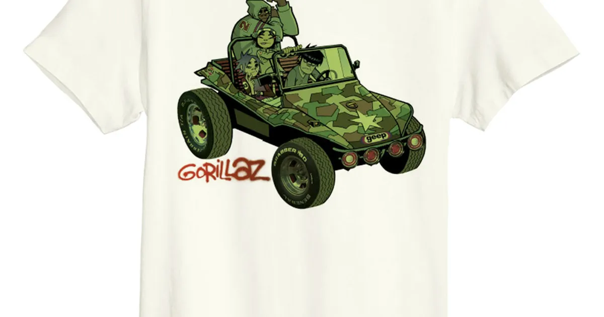 Gorillaz T Shirt - Geep Amplified Vintage