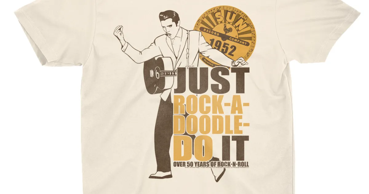 Elvis Presley Sun Records T-Shirt | Rock-A-Doodle Do It Sun Records Shirt