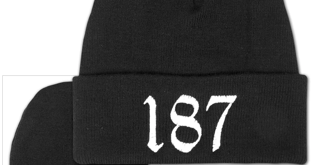 Tyga Tyga 187 Skully Beanie