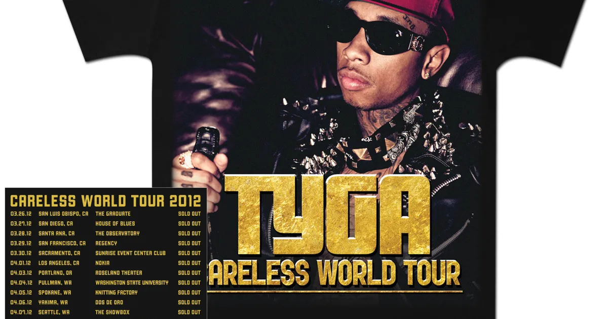 Tyga Careless Tour T-Shirt