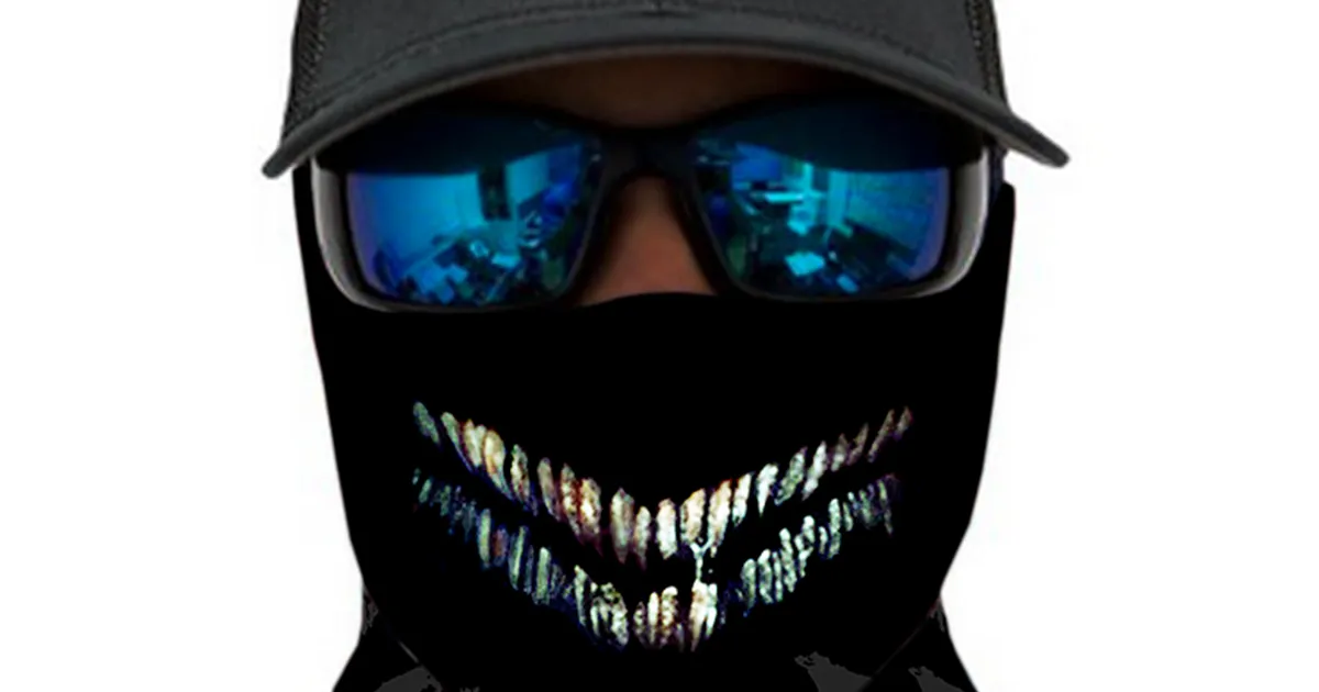 Disturbed Scary Face Shield
