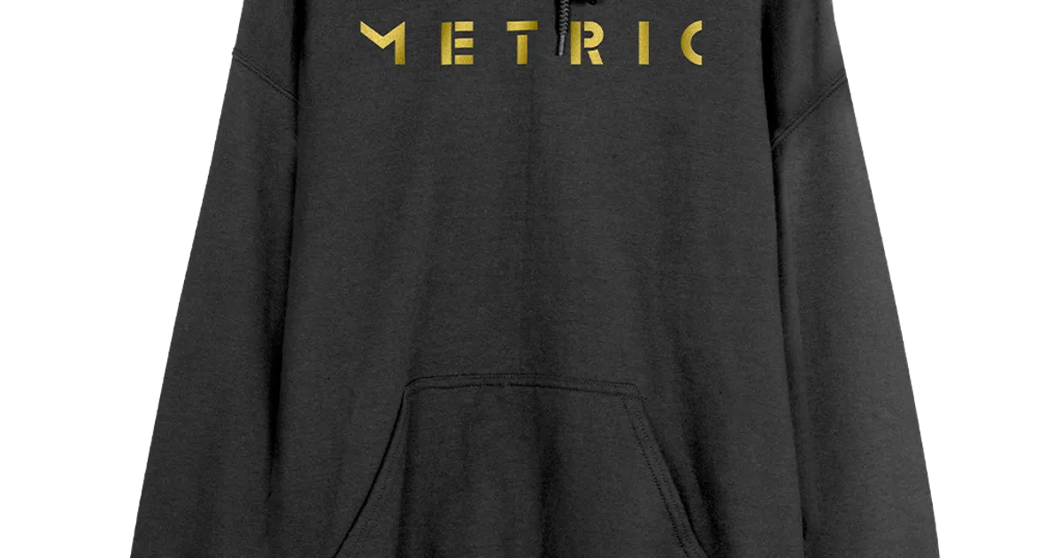 Metric Logo Pullover Hoodie