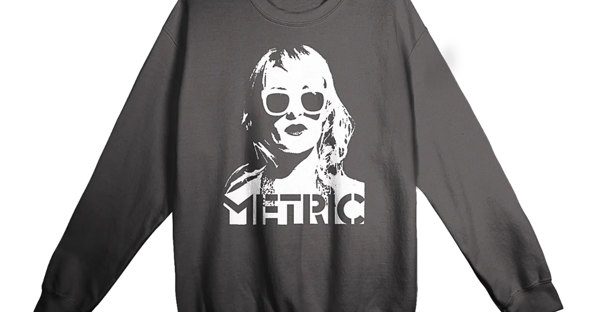 Metric Emily Face Crewneck Limited Edition