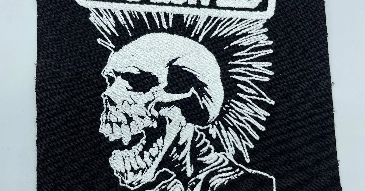 The Exploited "Pushead Skull" Patch
