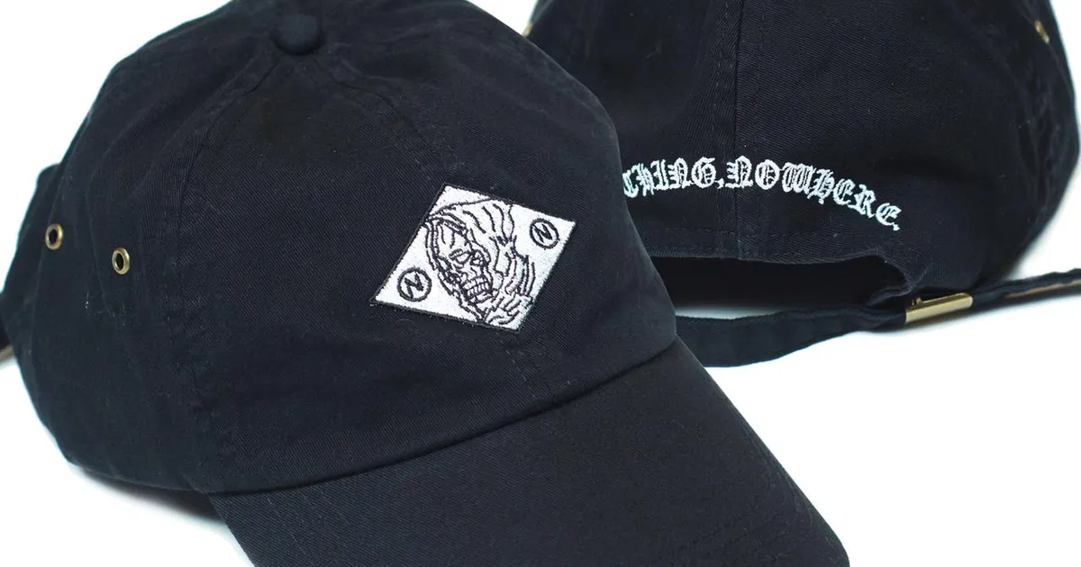 nothing,nowhere. creeper reaper unstructured hat