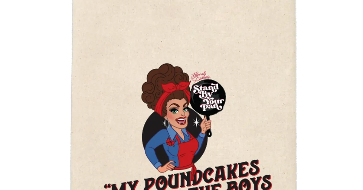 Hannah Dasher POUNDCAKES TEA TOWEL