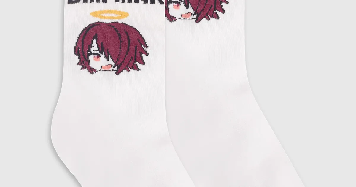 Dim Mak x Arknights Socks - White