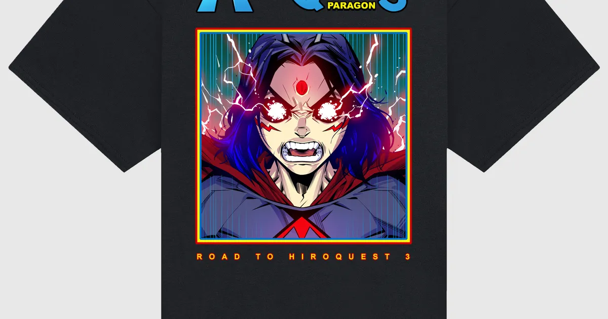 Steve Aoki - HiROQUEST 3 Tour Tee - Black