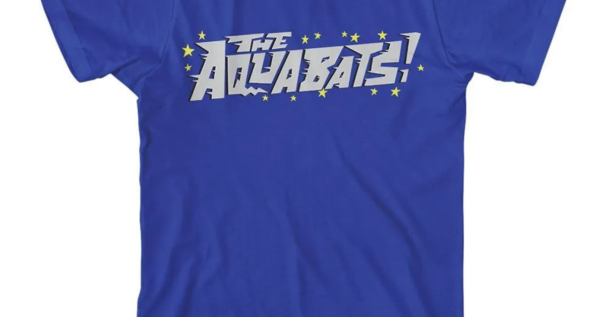 The Aquabats! Star Logo Blue T-Shirt