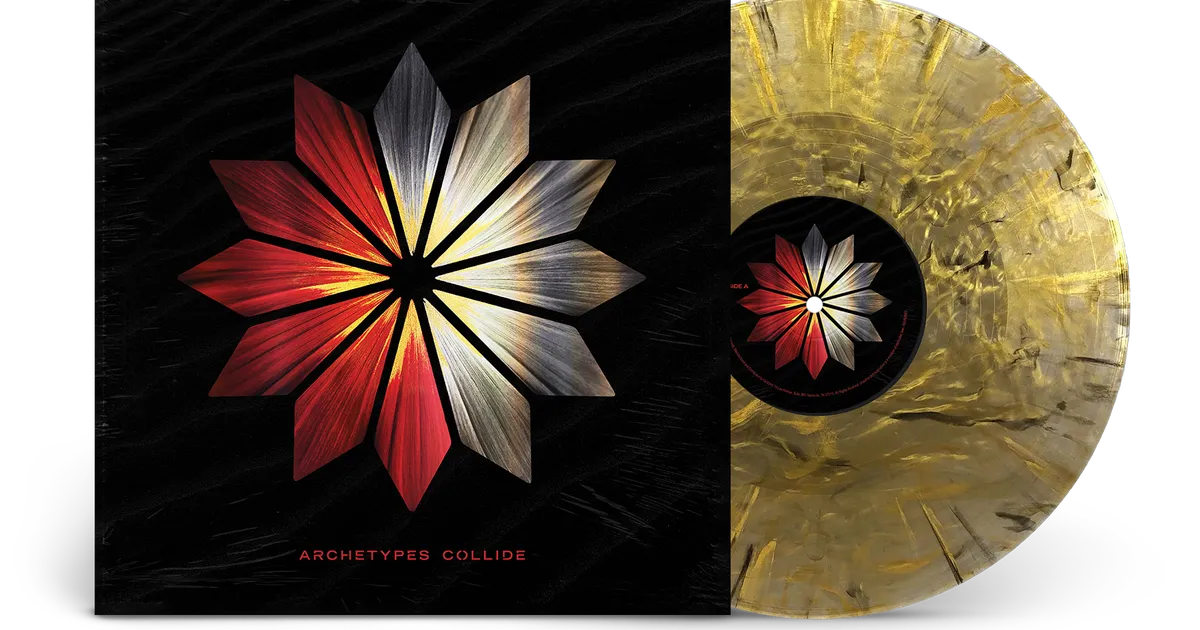 "Archetypes Collide" Metallic Marble Vinyl