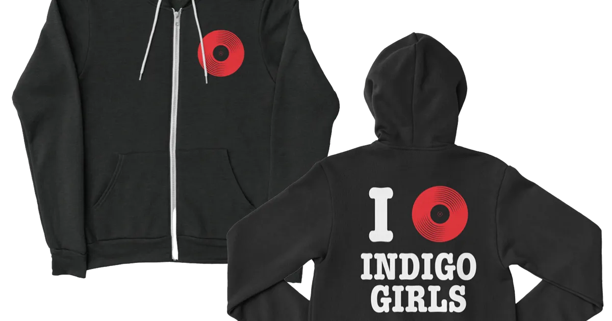 Indigo Girls Love Hoodie