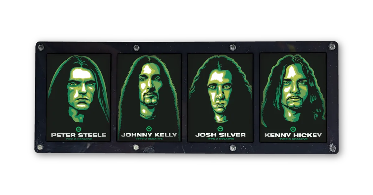 Type O Negative: Trading Card Set - Numbered to 199