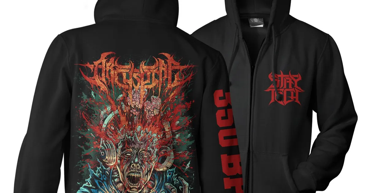 Archspire "Mind=Blown" Zip Hoodie