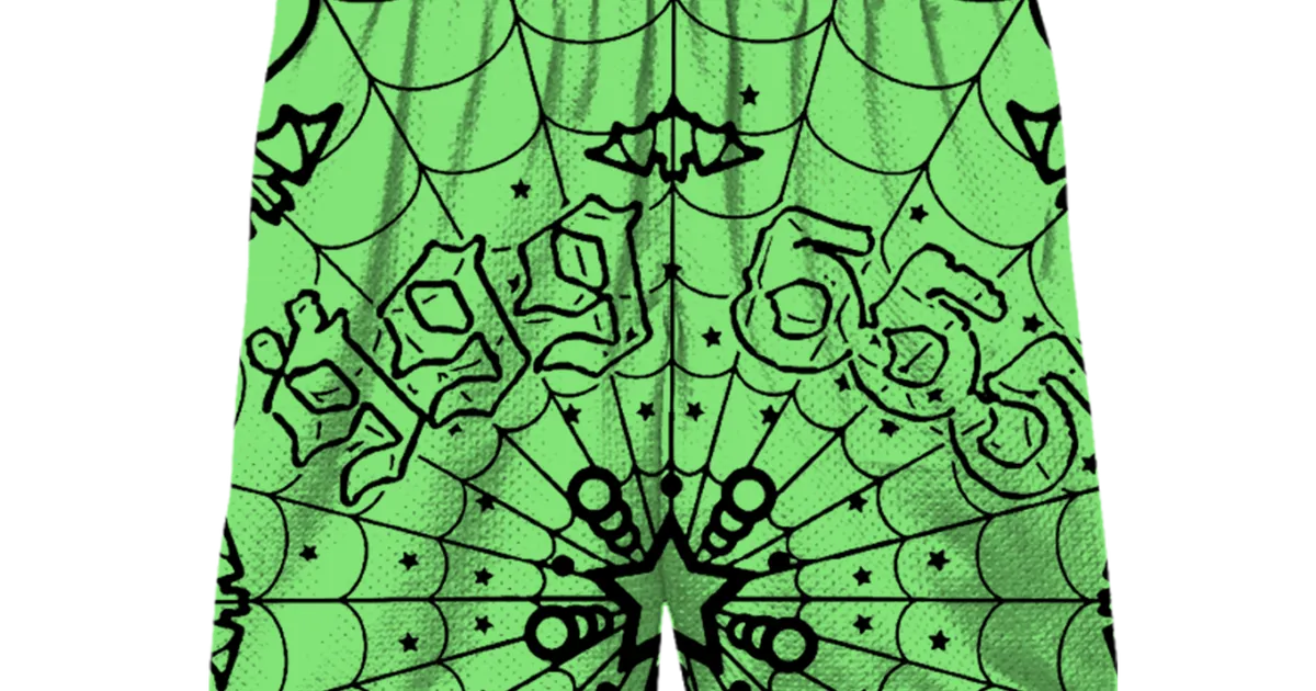 Juice WRLD 999 X Sp5der Shorts