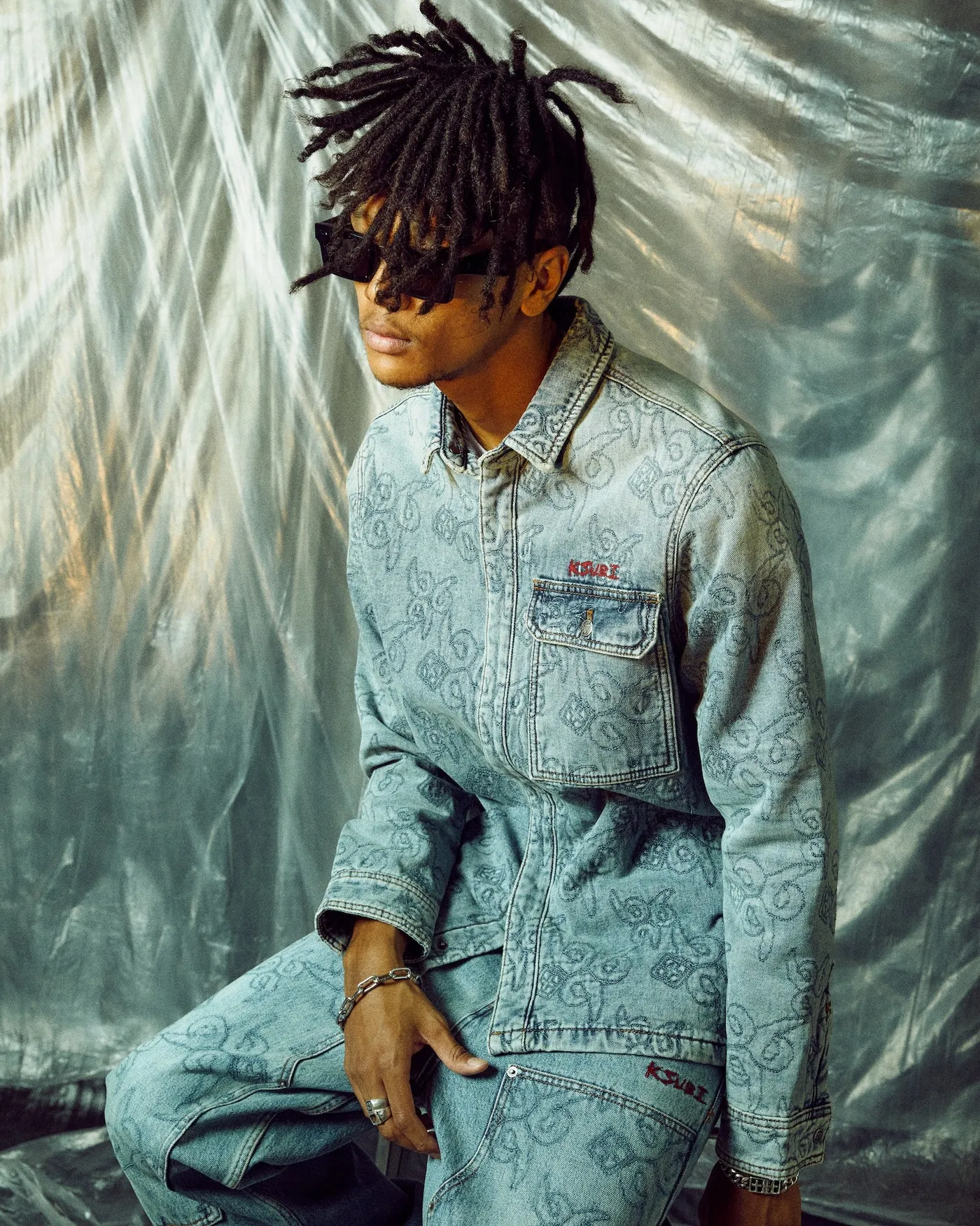 Juice WRLD MAXX OPERATOR JEANS K9 - STONED BLUE DENIM Juice WRLD MAXX OPERATOR JEANS K9 - STONED BLUE DENIM