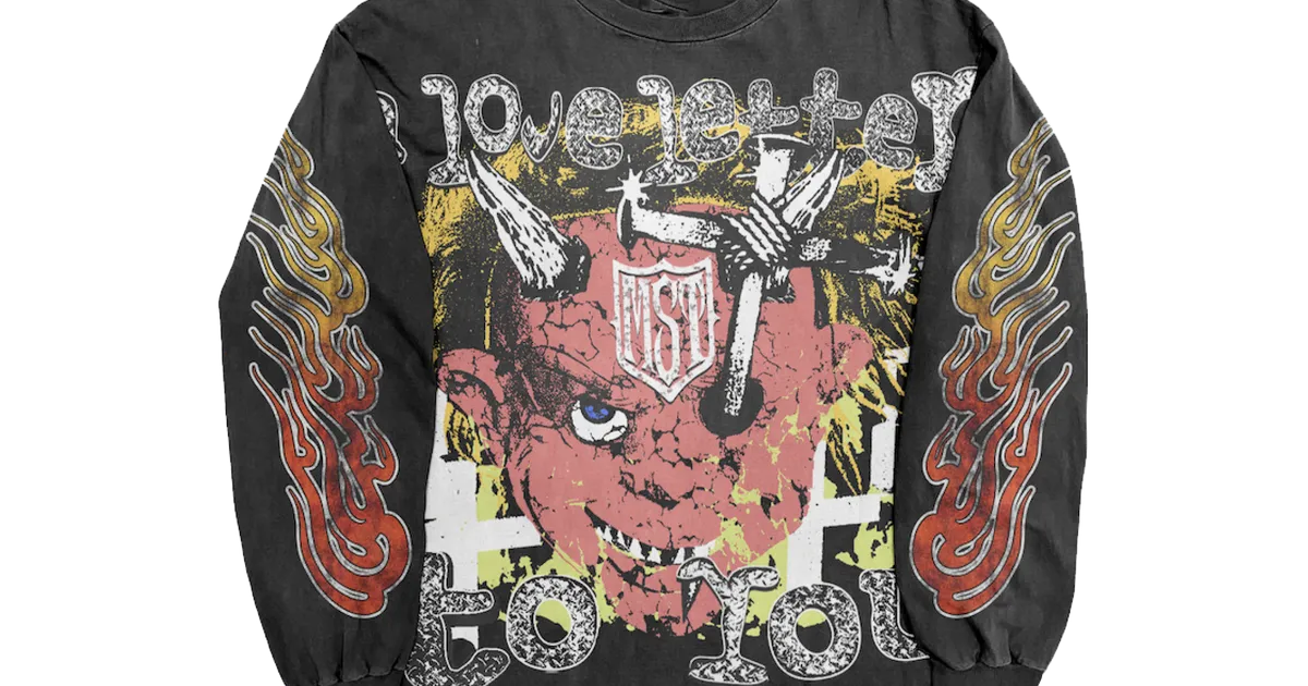 Trippie Redd TRIPP BABY LONG SLEEVE BLACK