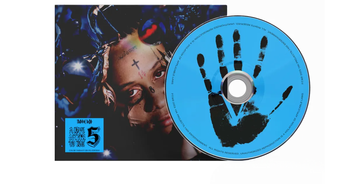 Trippie Redd ALLTY5 CD [LMTD EDITION BLUE VARIANT]