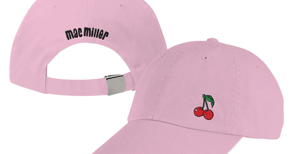 Mac Miller PINK DAD HAT