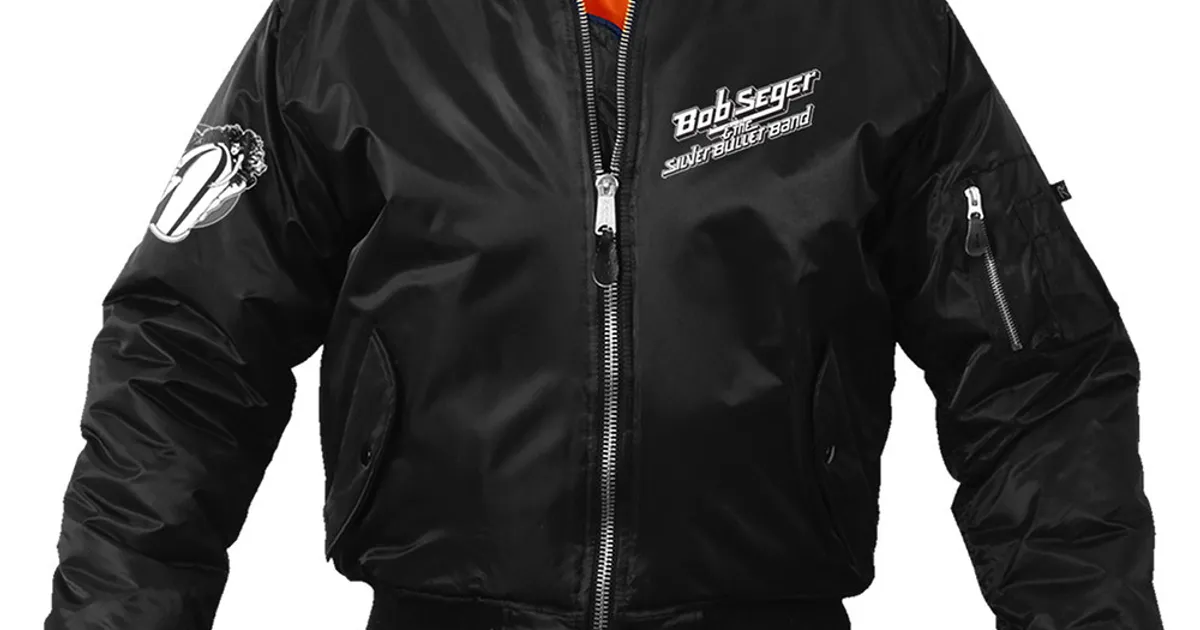 Bob Seger & The Silver Bullet Band Girls on the Bullet classic patch jacket