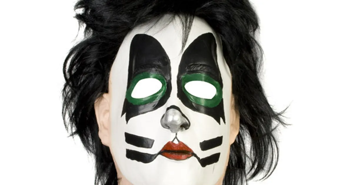 KISS Deluxe Catman Latex Mask