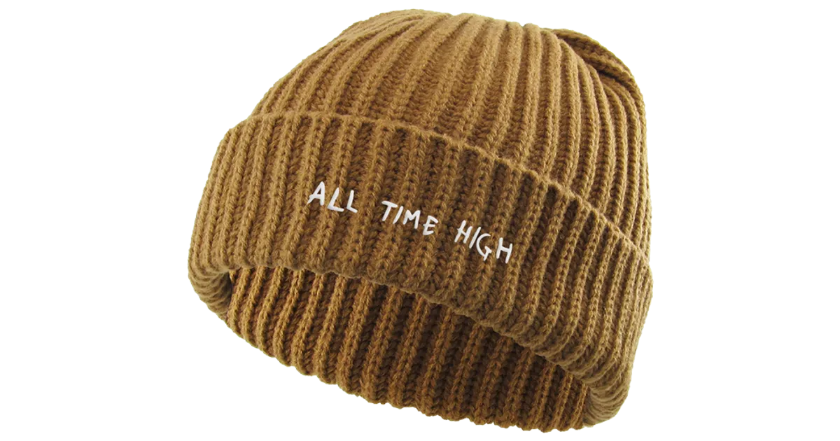 Epik High All Time High Beanie - Gold Knit