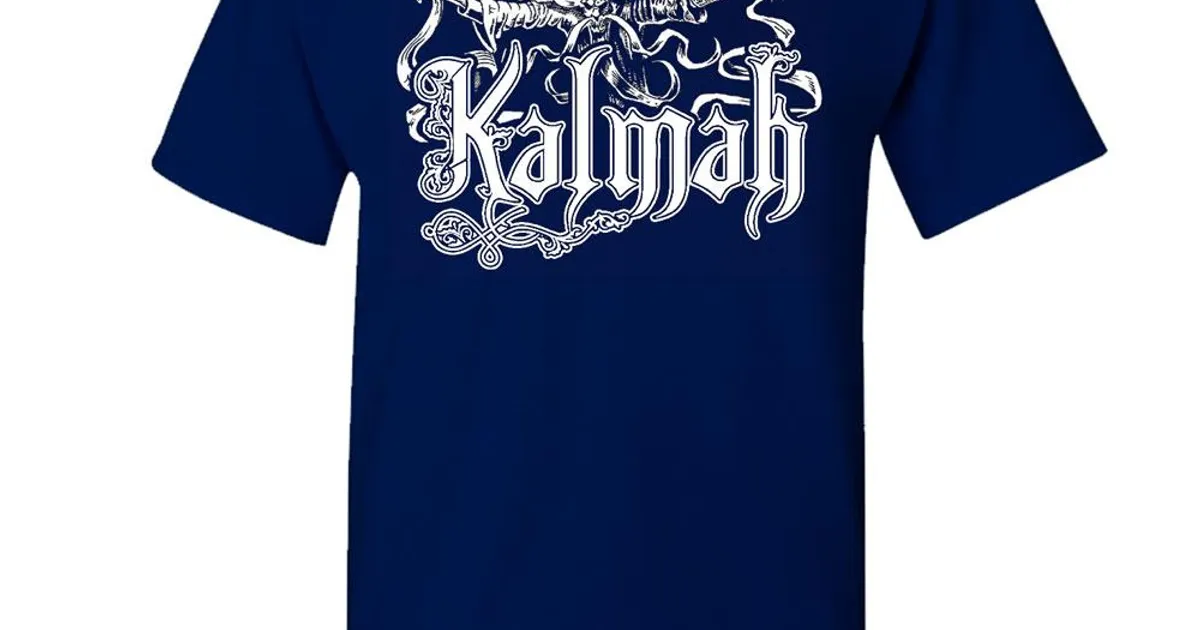 Kalmah Seventh Swamphony Navy T-Shirt