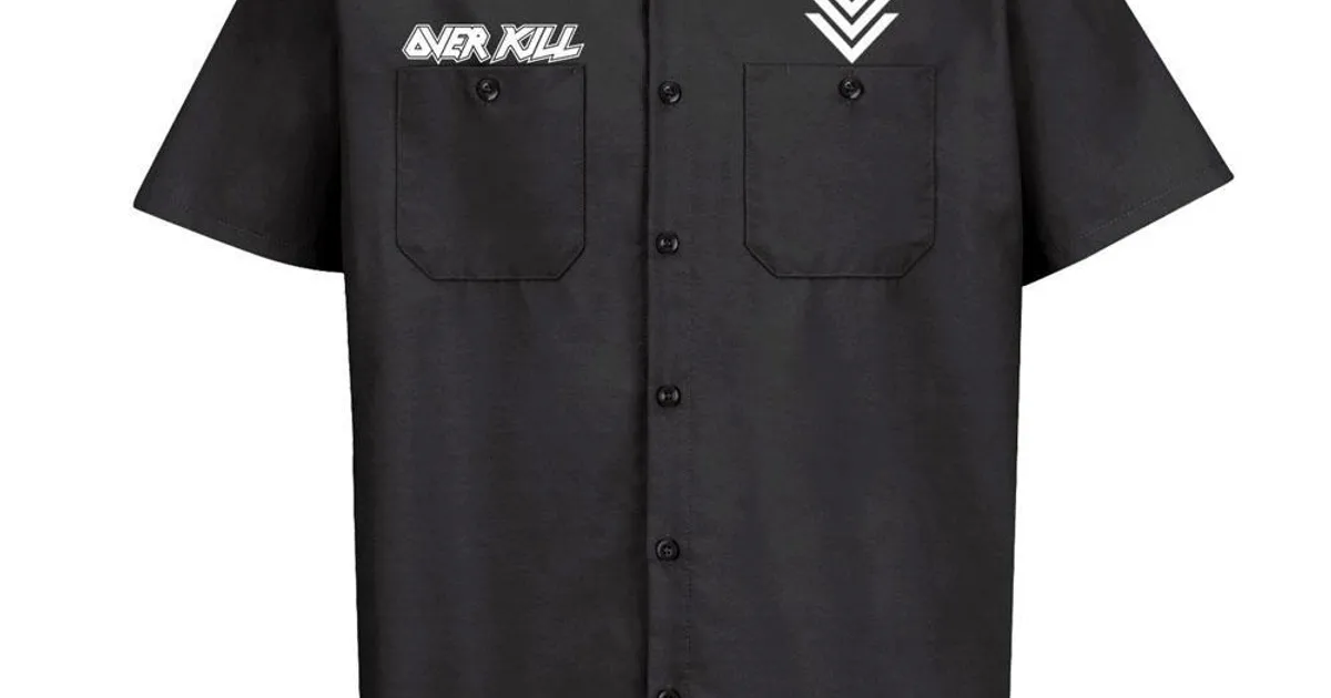 Overkill Logo Badge Skull Workshirt