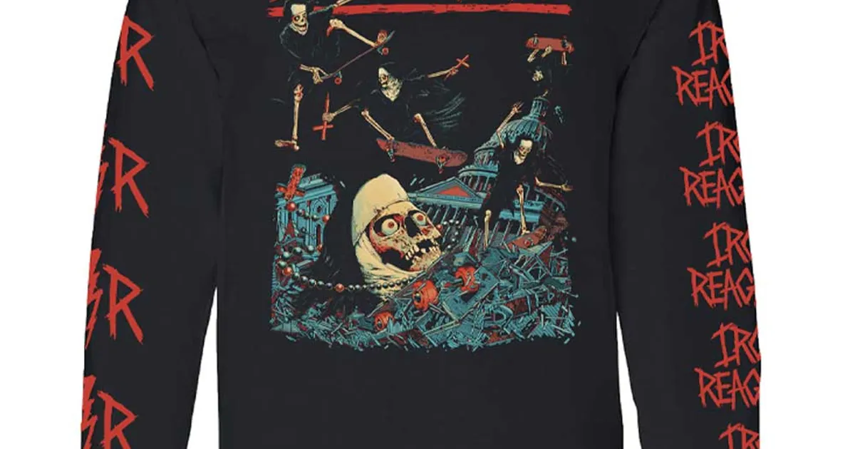 Iron Reagan Skating Nun Long Sleeve