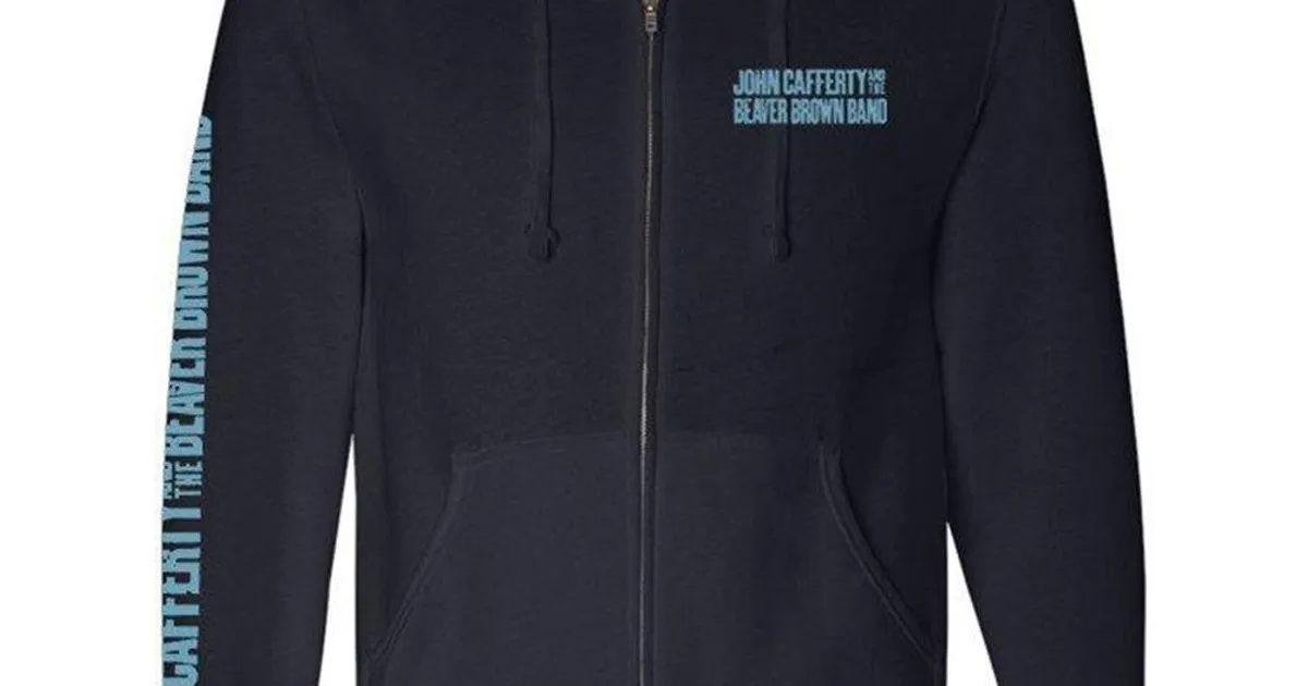 John Cafferty Logo Zip Hoodie