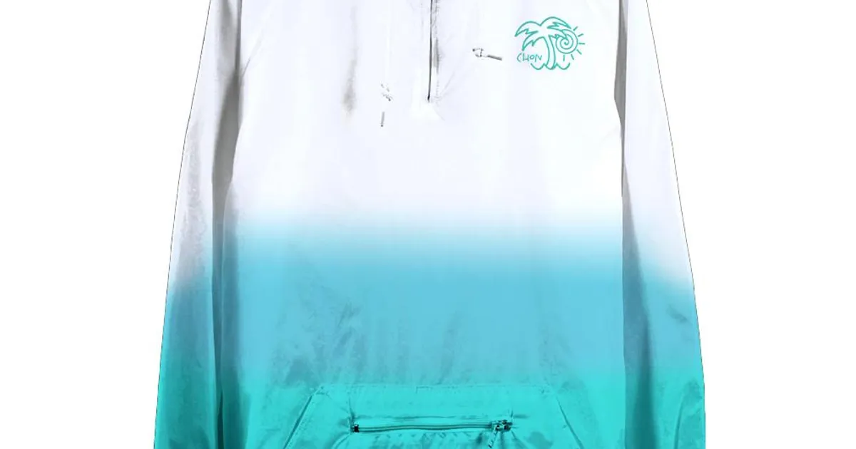 Chon Palm Tree Custom Dye Windbreaker