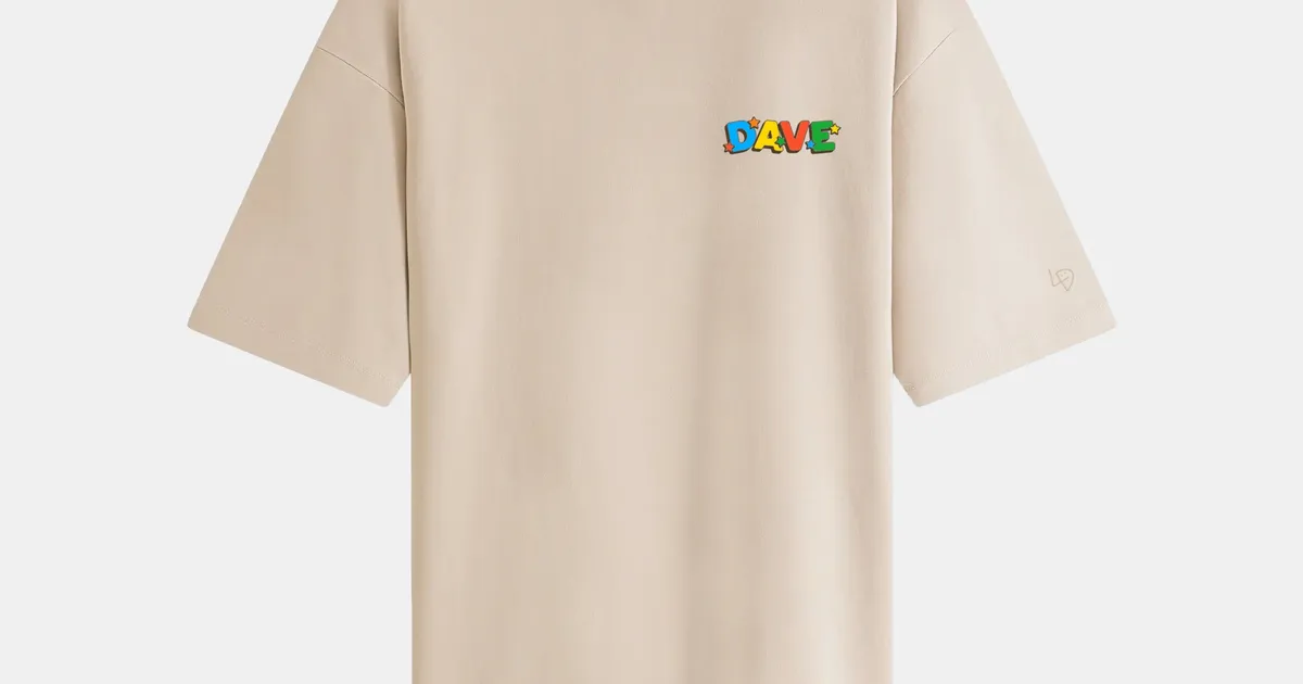 Lil Dicky DAVE NATURAL TEE