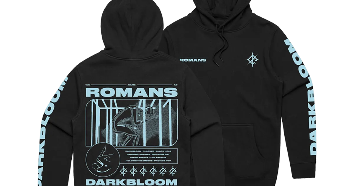 We Came As Romans Darkbloom Black Hoodie