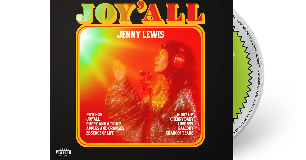 Jenny Lewis Joy'All CD