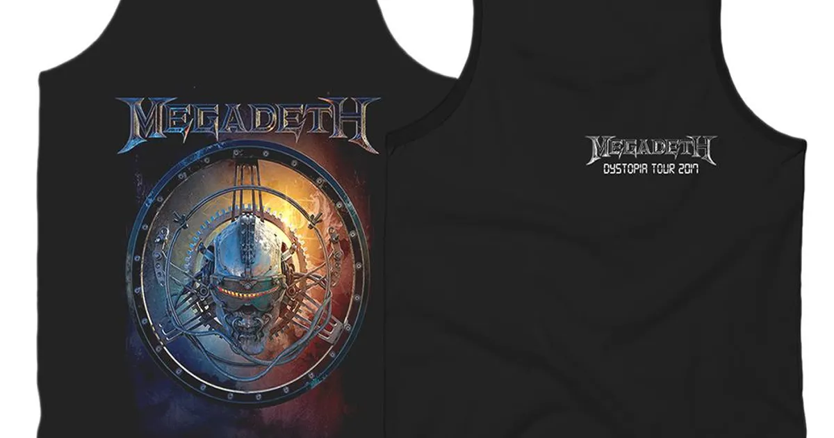 Megadeth Dystopia Vic Tank