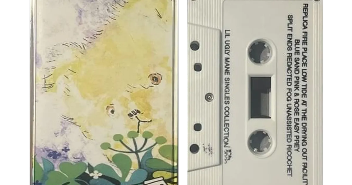 Lil Ugly Mane "Singles Collection 2022" Cassette Tape