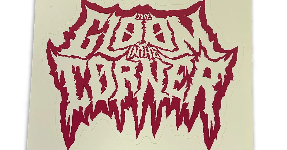 The Gloom In The Corner "Gloom Logo" Sticker